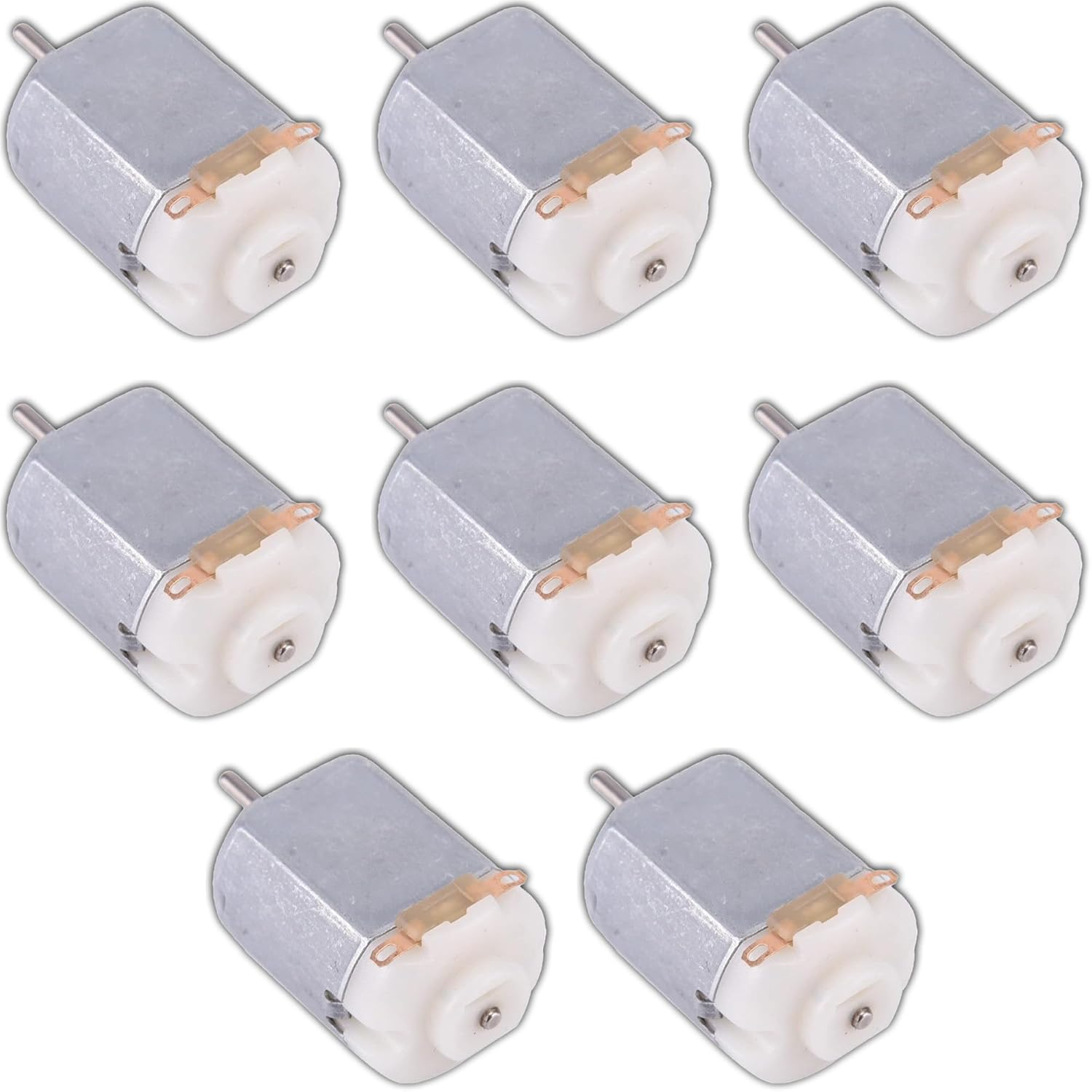 UMTMedia® 8 X Mini 130 Toy Motor Small Electric DC Motor 3V 6V 16500RPM ...
