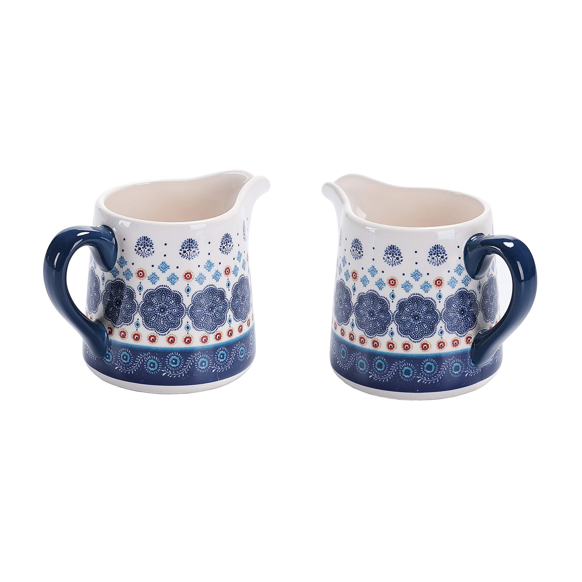 Snapklik.com : Bico Blue Talavera Ceramic Sugar And Cream Set