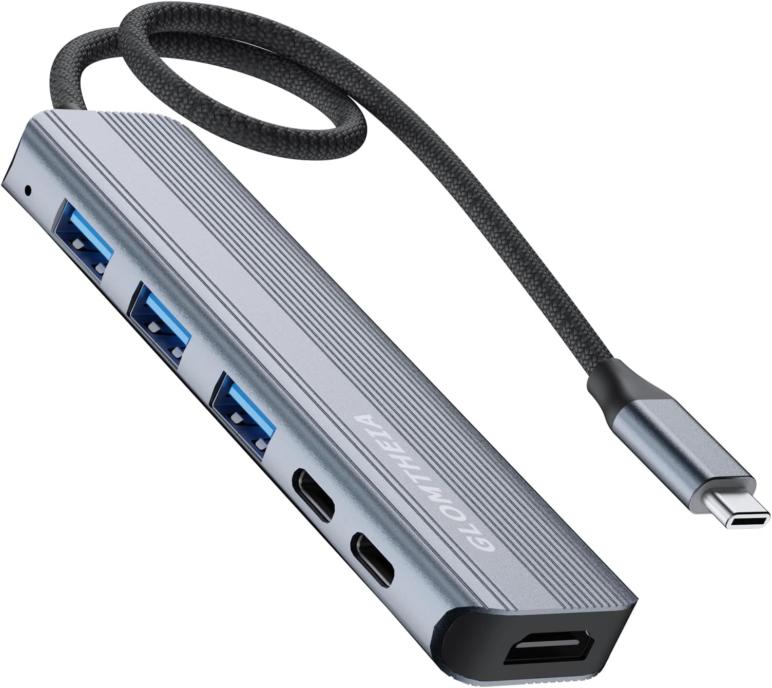 Amazon.com: Glomtheia USB C Hub HDMI Multiport Adapter Dongles for MacBook Pro/Air Mac iPad ...