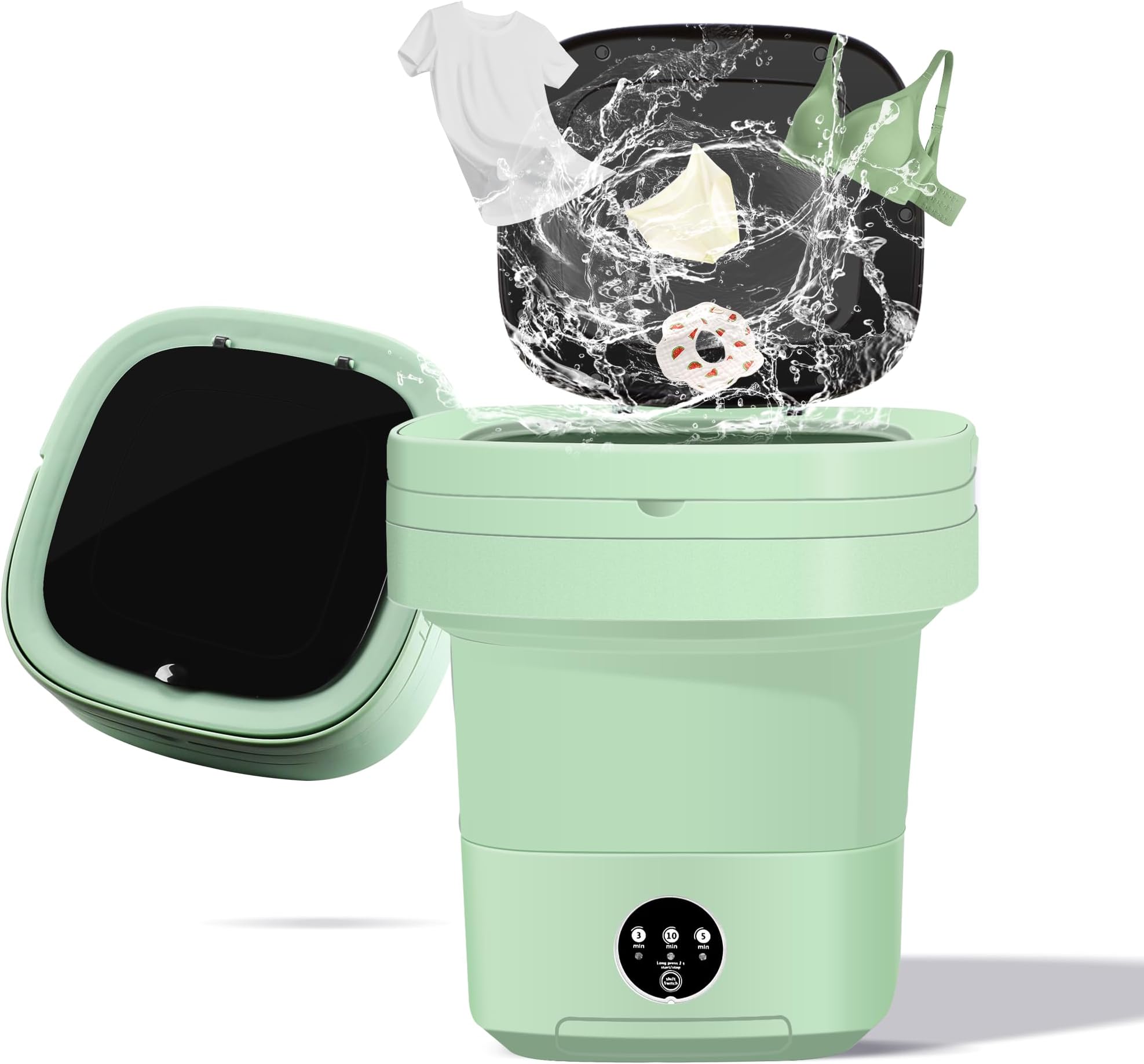 Amazon.com: Portable Washing Machine, 11L Upgraded Large Capacity ...