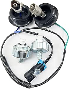 Amazon.com: 12589867 12601822 2 Knock Sensor with Harness Pair Kit ...