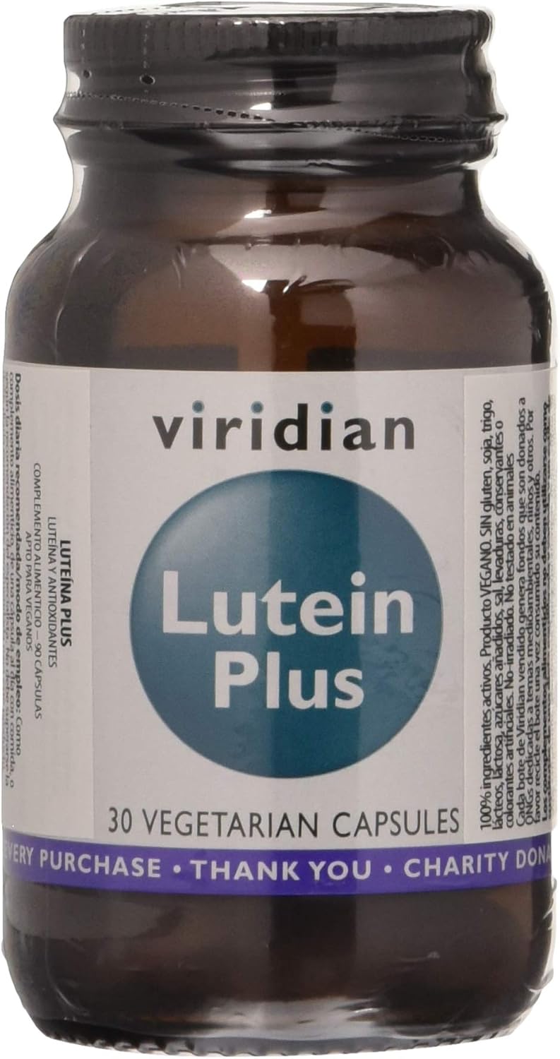 Viridian Lutein Plus 30 Veg Capsules – BigaMart