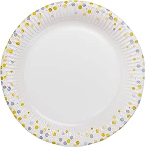 Amazon.com: Talking Tables Stylish Disposable Paper Plates Perfect for ...