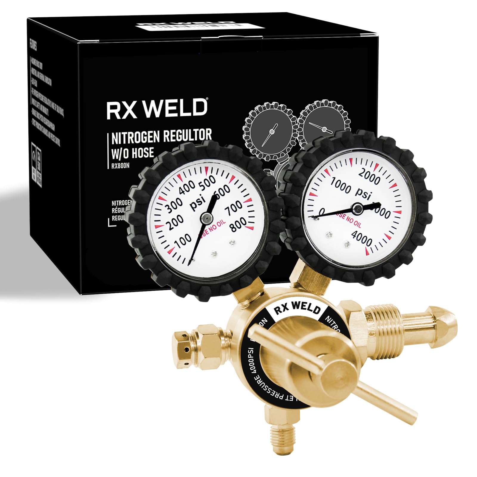 Snapklik.com : RX WELD Nitrogen Regulator