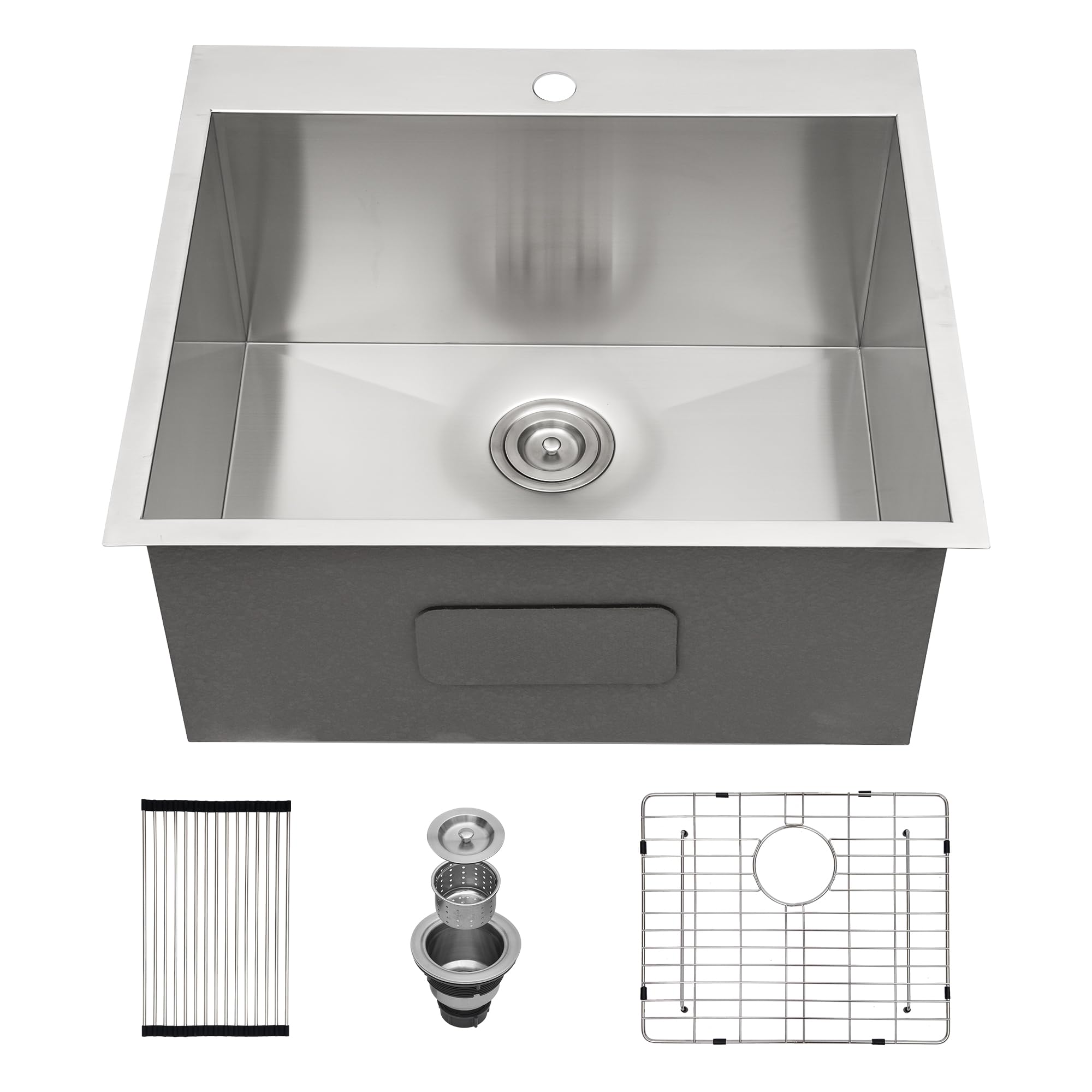 Snapklik.com : 25 Laundry Sink Drop In - 25x22x12 Inch Laundry Utility ...