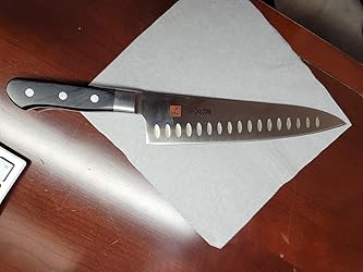 Amazon.com: MAC Knife Professional series 8" Chef's knife w/dimples MTH ...