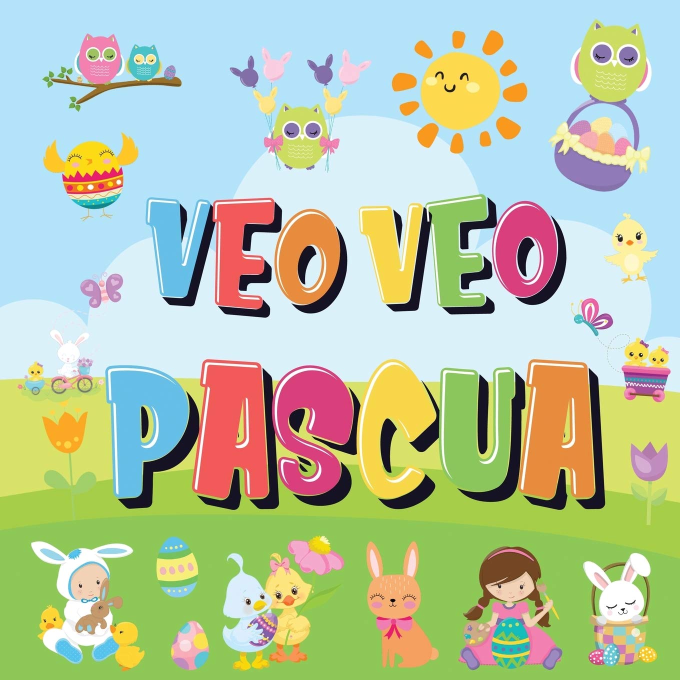 Snapklik.com : Veo Veo - Pascua: Puedes Encontrar El Conejito, El Huevo ...
