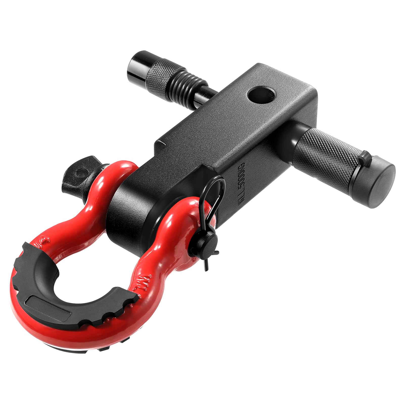 Snapklik.com : VEVOR Shackle Hitch Receiver, Fits 2" Receivers, 66000 ...