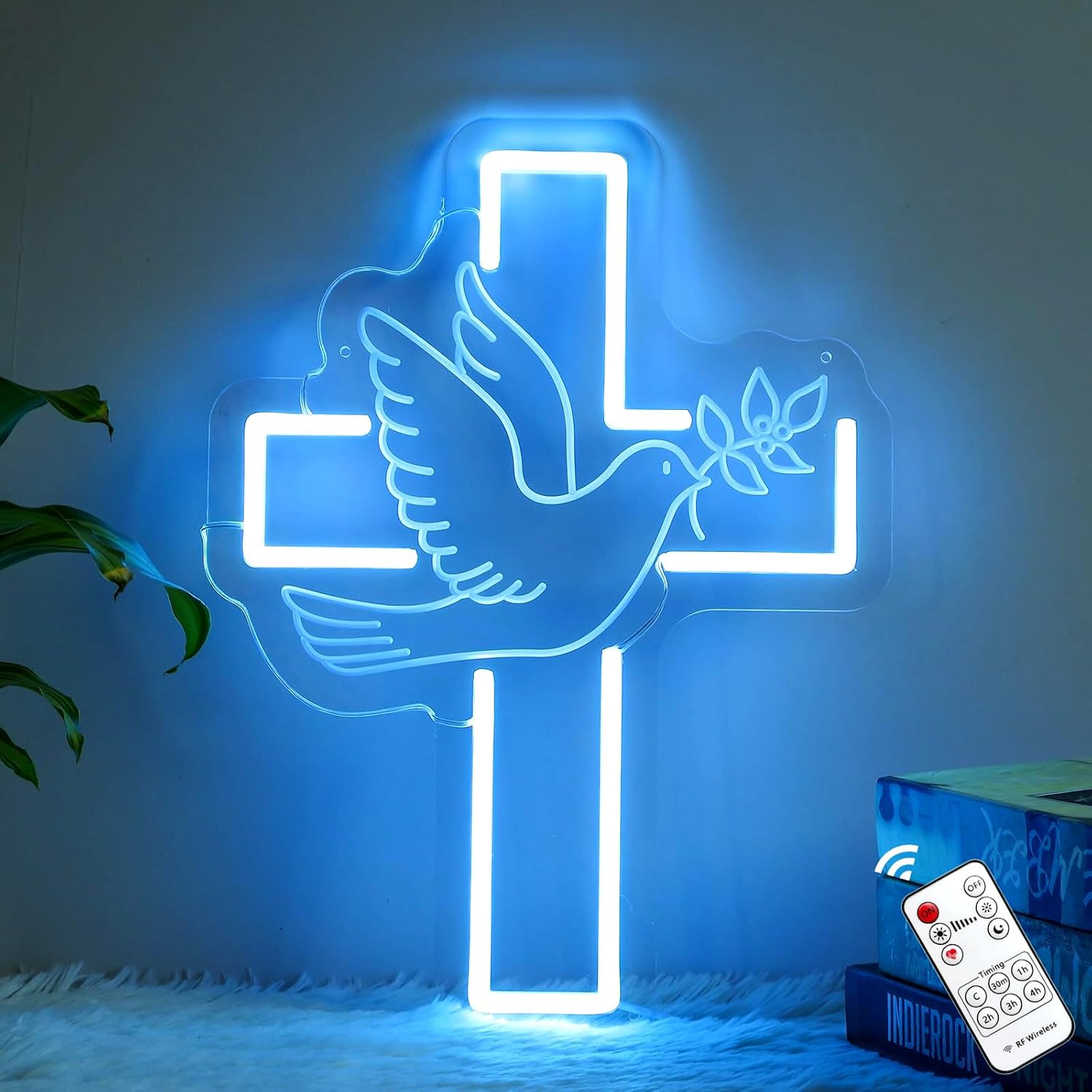 Cross Neon Signs, Cross LED Neon Light Lamp for Christian Easter ...