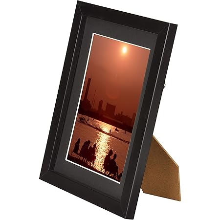 Amazon | HAKUBA 額縁 MM-01 2L 木製 スタンド付 ブラック FWMM01-BK2L | ハクバ | 額縁・パネル