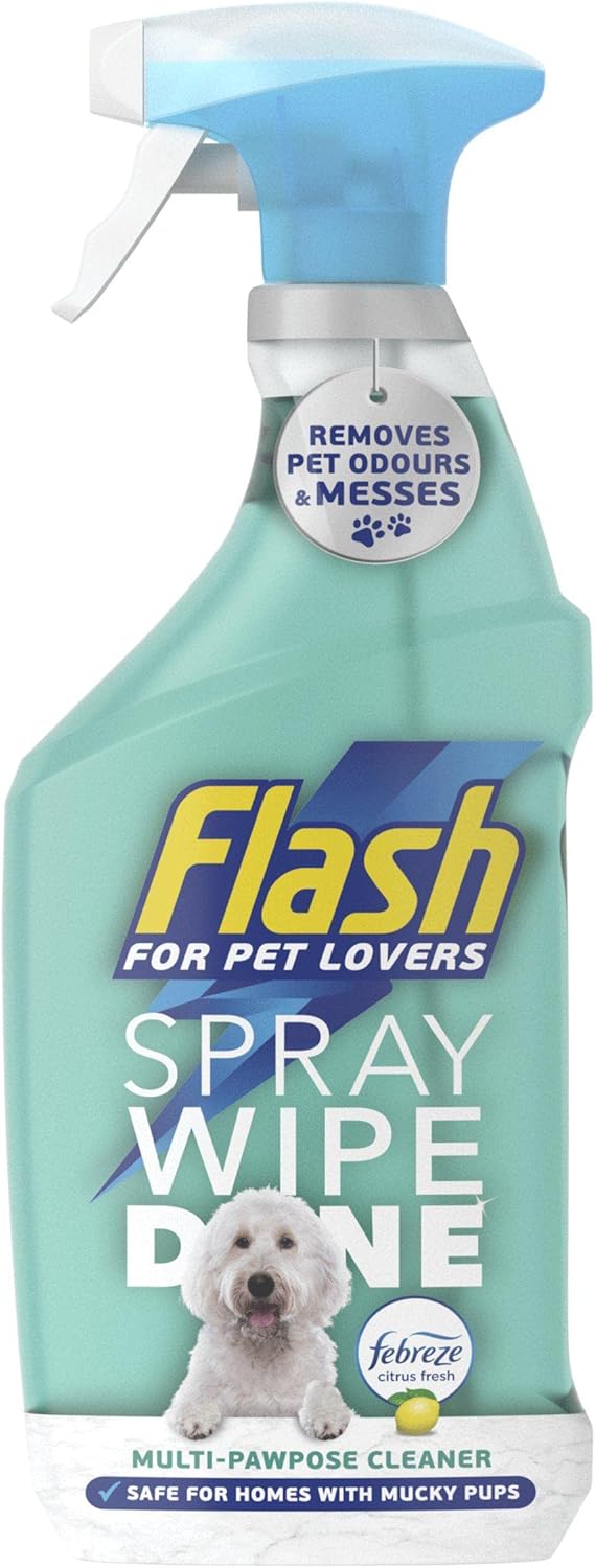 Flash Surface Cleaner Pet Odor Eliminator Spray 750ml, 2-Pack : Amazon ...
