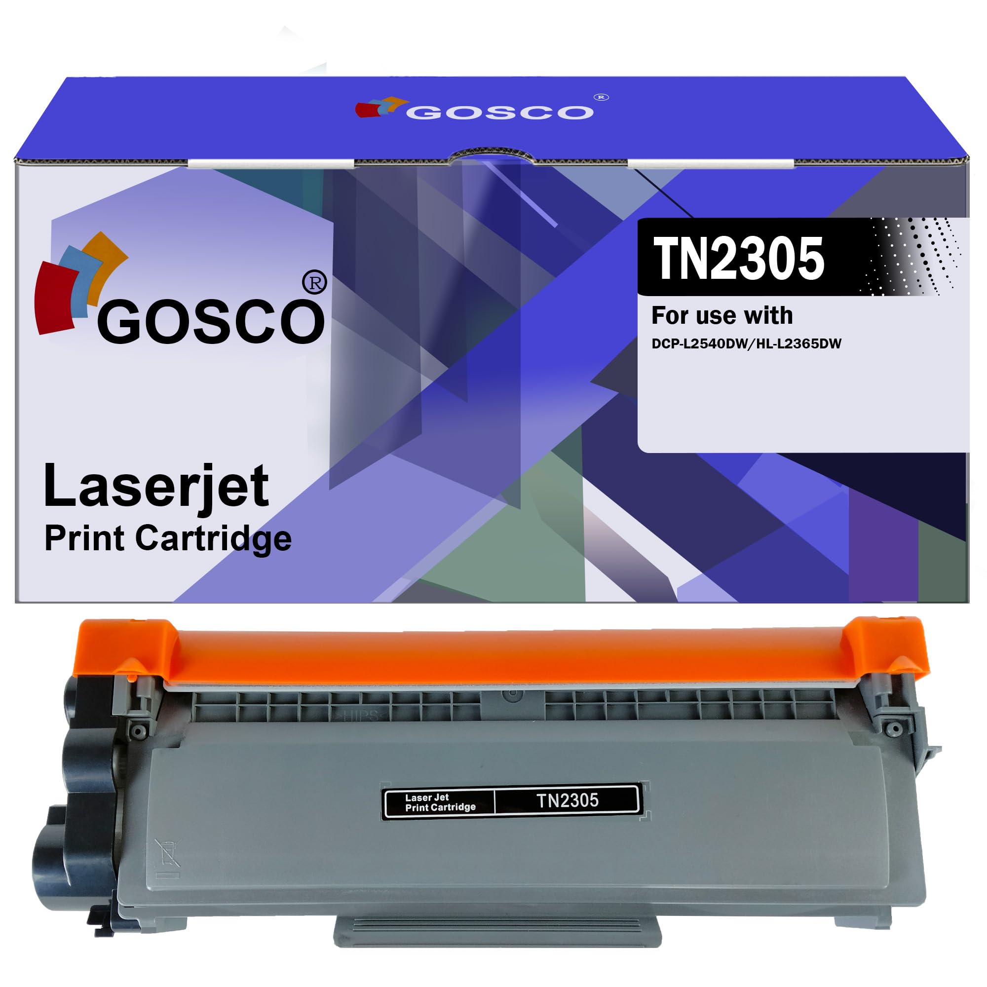 GOSCO Compatible Toner Cartridge Replacement for Brother TN-2305 HL ...