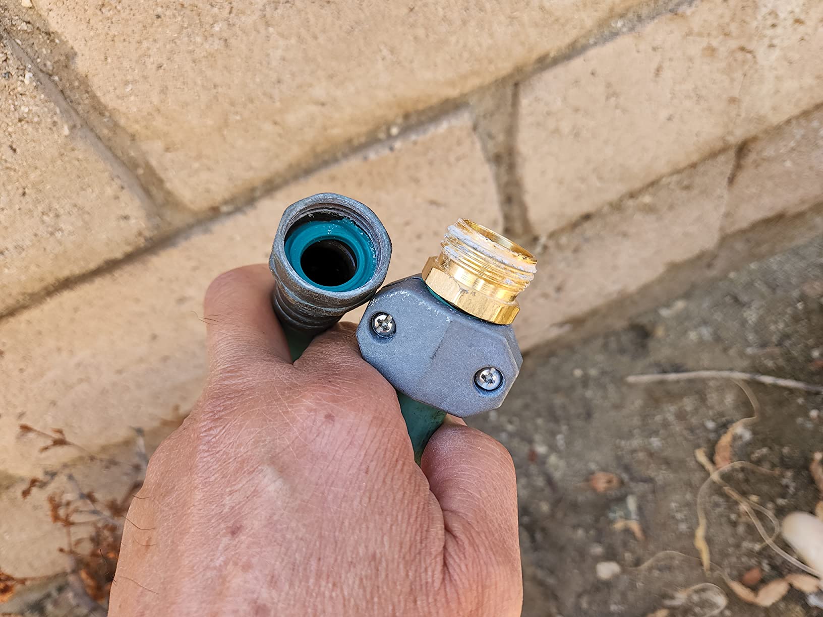 Amazon.com : "N/A" 6 Pack Garden Hose Repair Fittings with Clamps ...