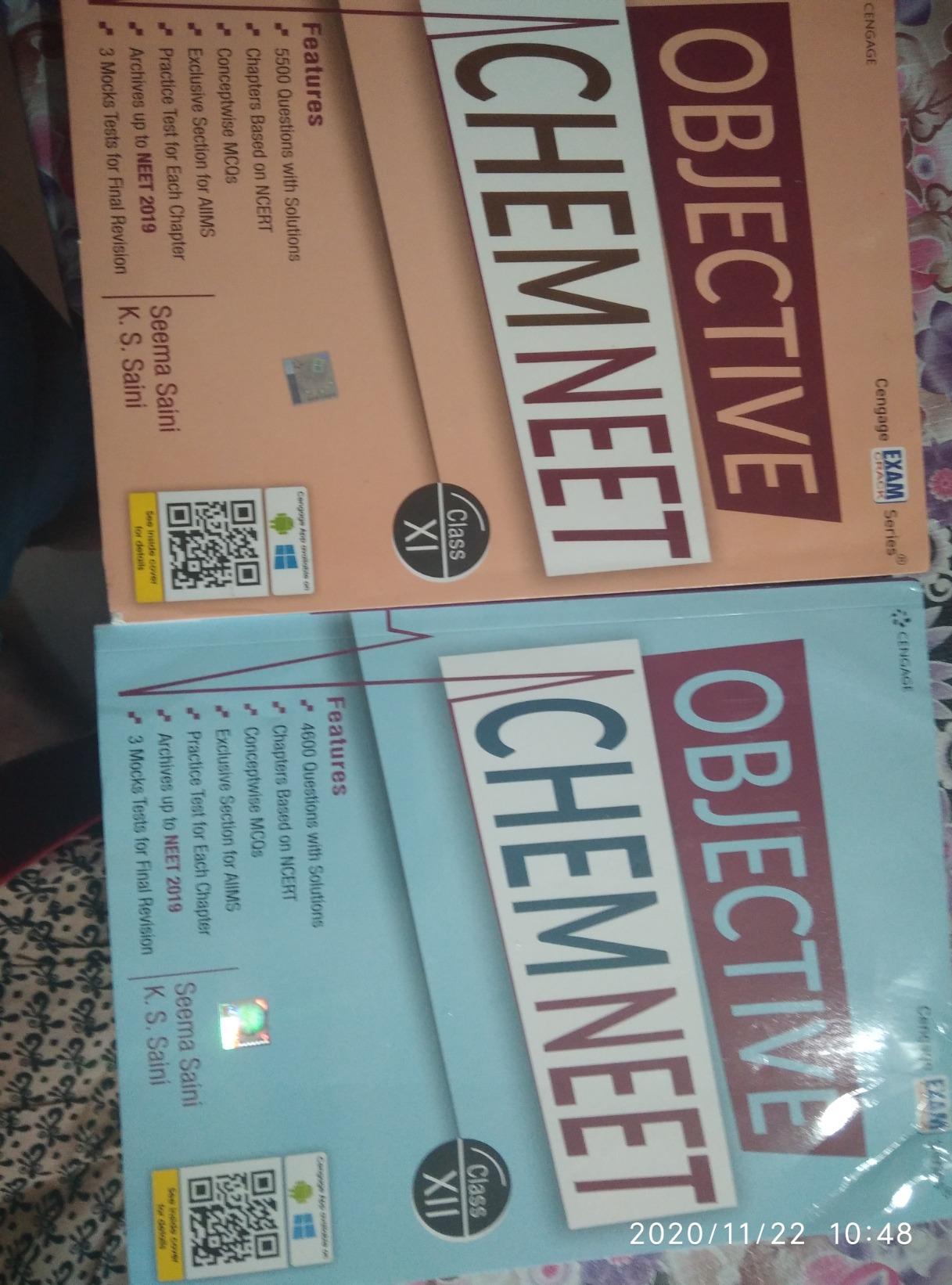 Buy cengage objective chemistry for neet class XI and XII combo 2019 ...