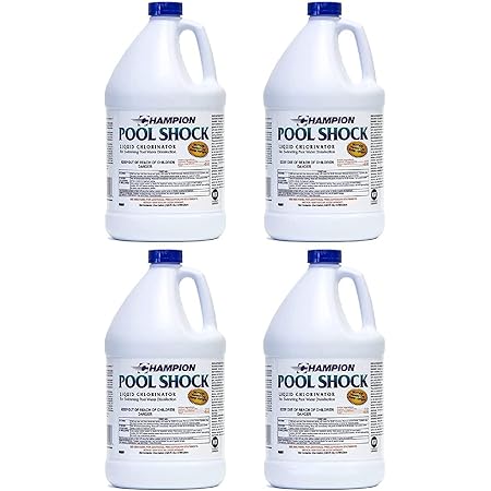 Amazon.com : Chloro-Guard Chlorine / Pool Grade Liquid Chlorine / 12.5% ...