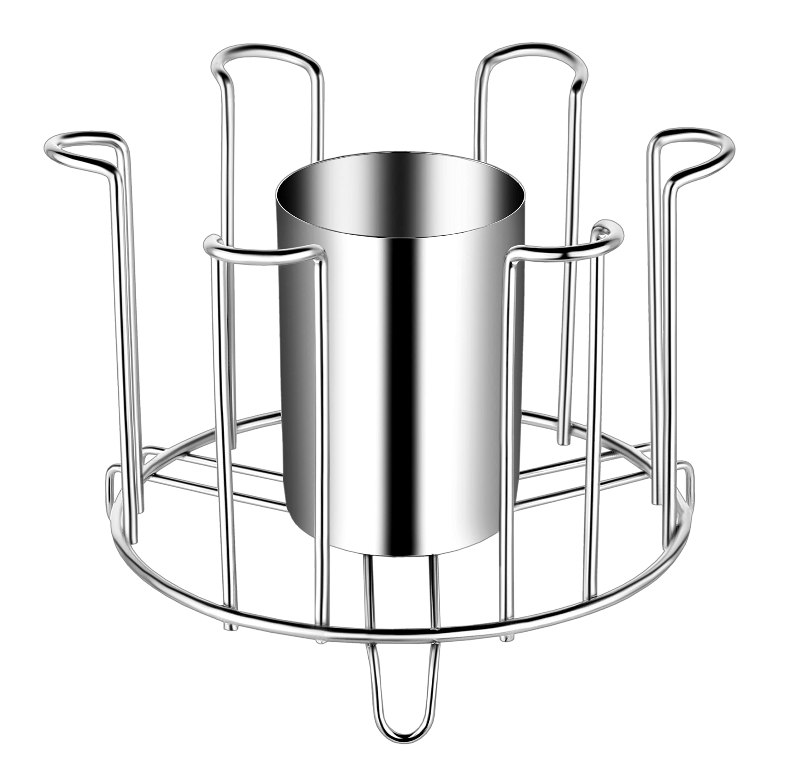 Craftbin Stainless Steel Glass Holder for Kitchen, Glass Stand for ...