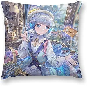 Amazon.co.jp: Haragami - Modern Style Ayaka Kamisato Dakimakura Cover ...