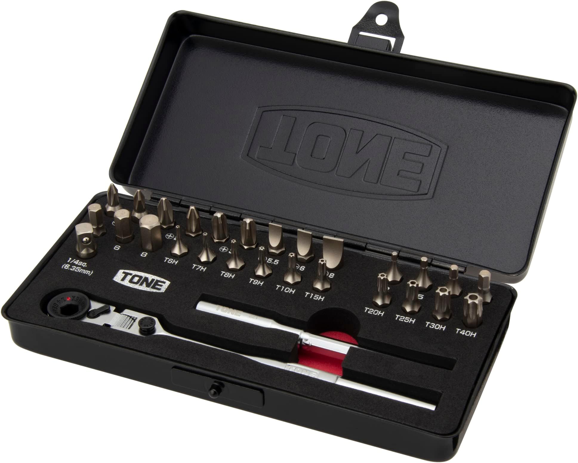 Amazon.co.jp: VESSEL 400ER3-1M Cordless Electric Slim Ratchet Set with ...