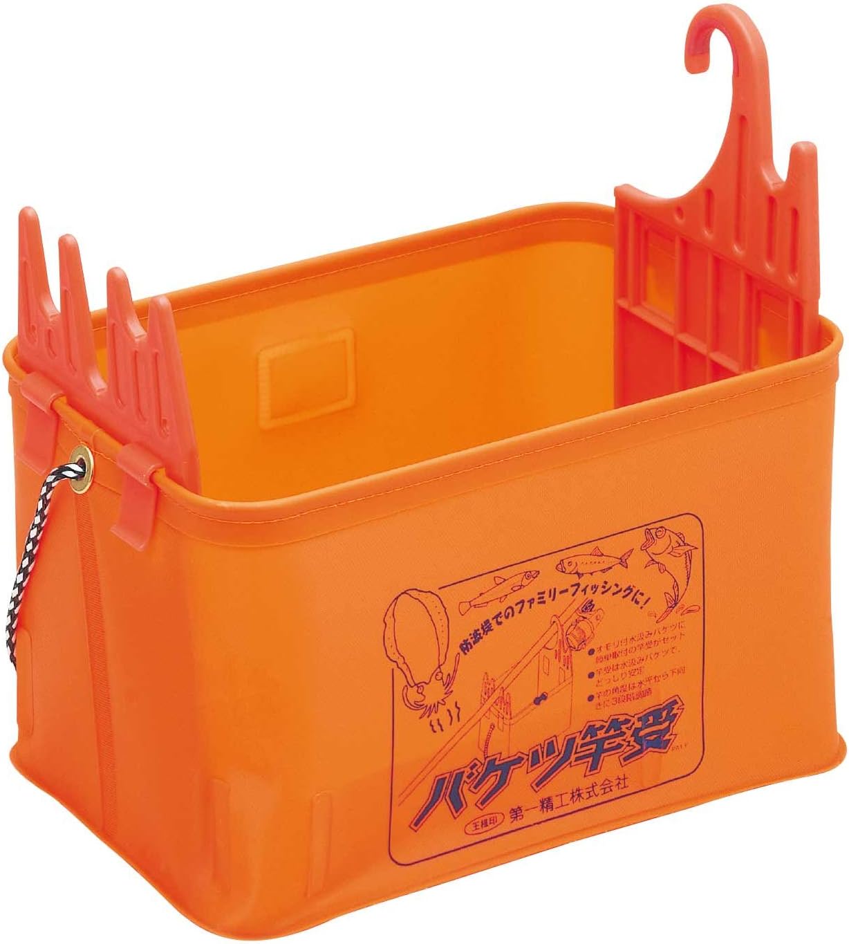 Amazon.com: Daiichi Seiko Fishing Bucket, Bucket, Rod Holder, 3.6 gal ...