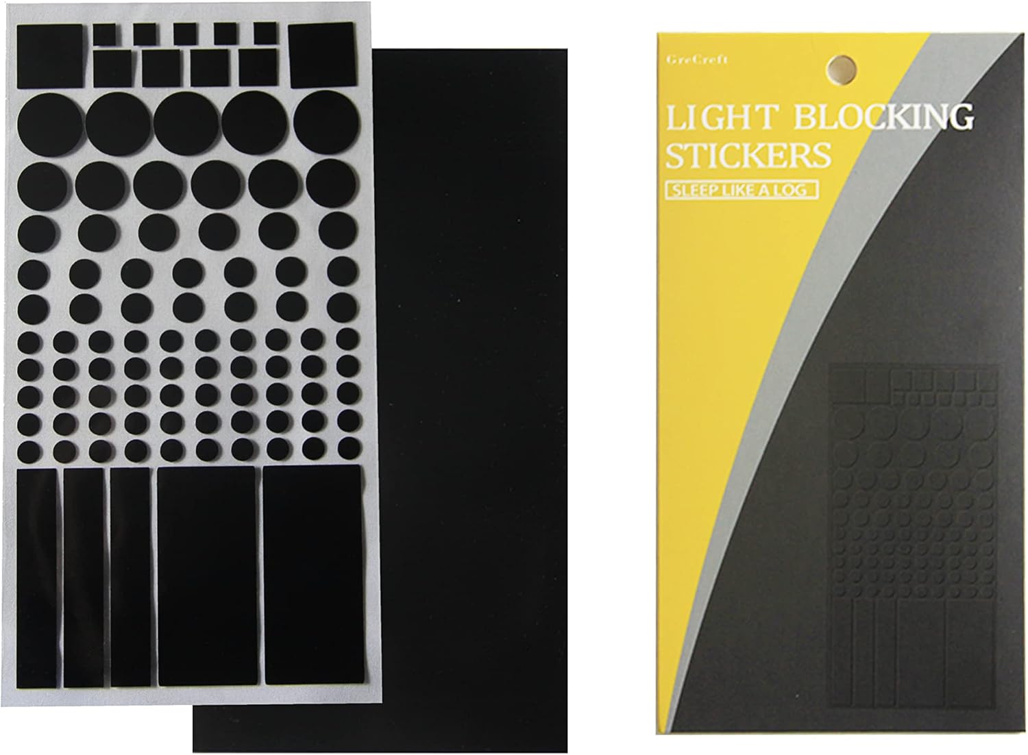 Amazon.com: GreCreft LED Light Blocking Stickers, Light Dimming LED ...