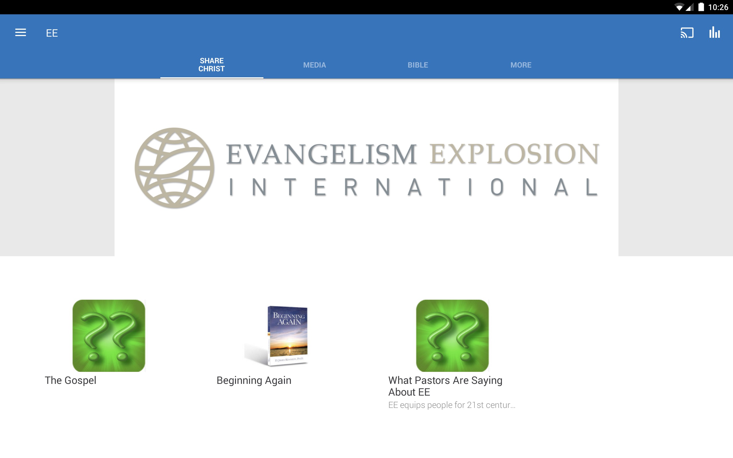Evangelism Explosion - App on Amazon Appstore