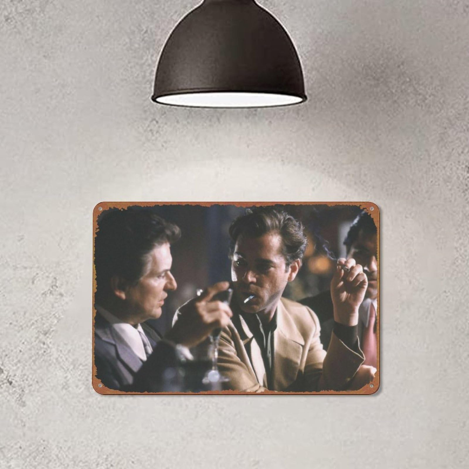 Snapklik.com : GoodFellas Tin Logo Retro Poster Restaurant Wall ...