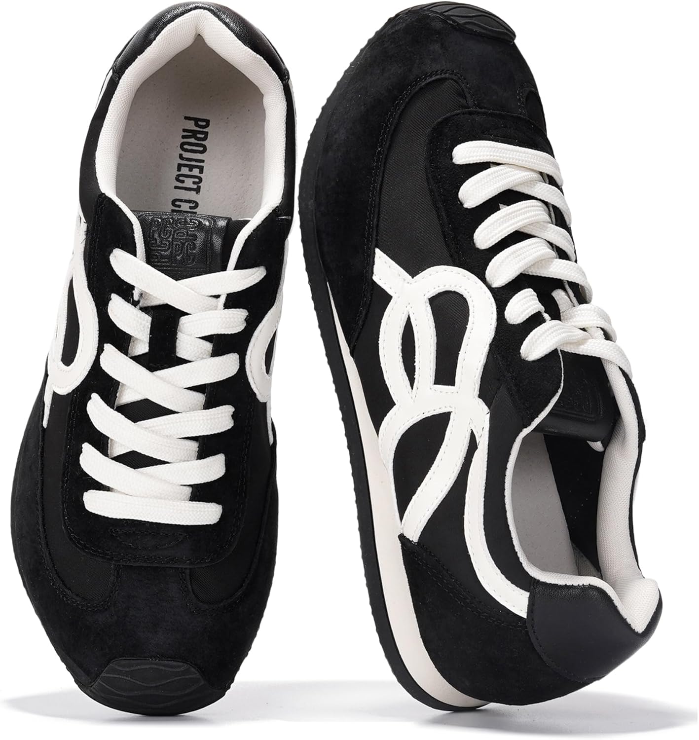 Amazon.com | Project Cloud Womens Shoes with Memory Foam Insole Trendy Sneakers for Women ...