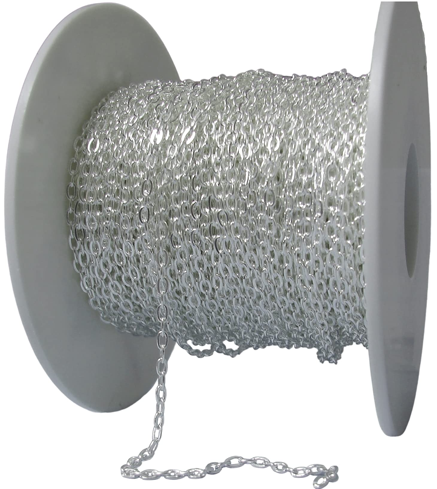 Amazon.com: 925 Sterling Silver Jewelry Making Cable Trace Anchor Chain ...