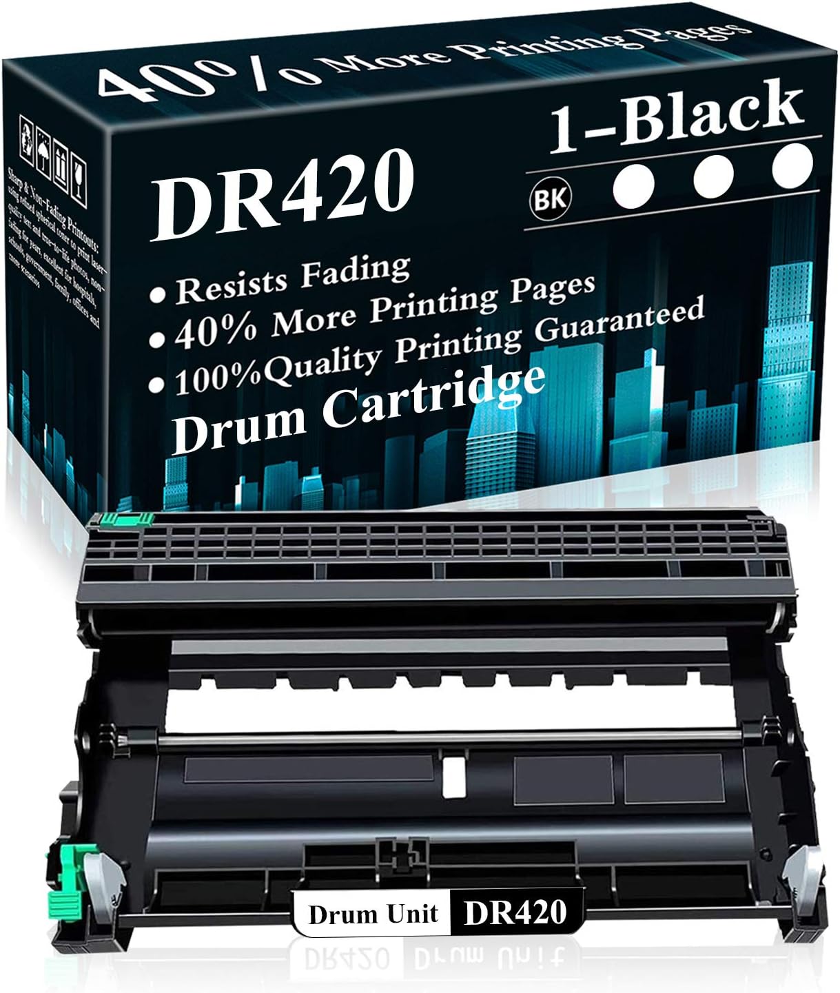 Amazon.com: 1 Pack DR420 Black Drum Unit Replacement for Brother 7060D ...
