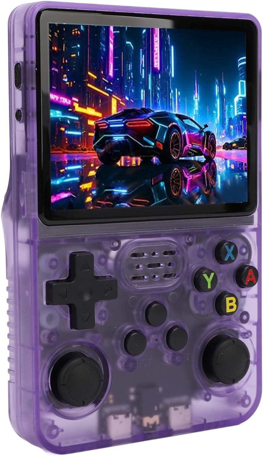 Luocute Retro Handheld Game Console, 3.5 Inch Screen, RK3326 CPU ...