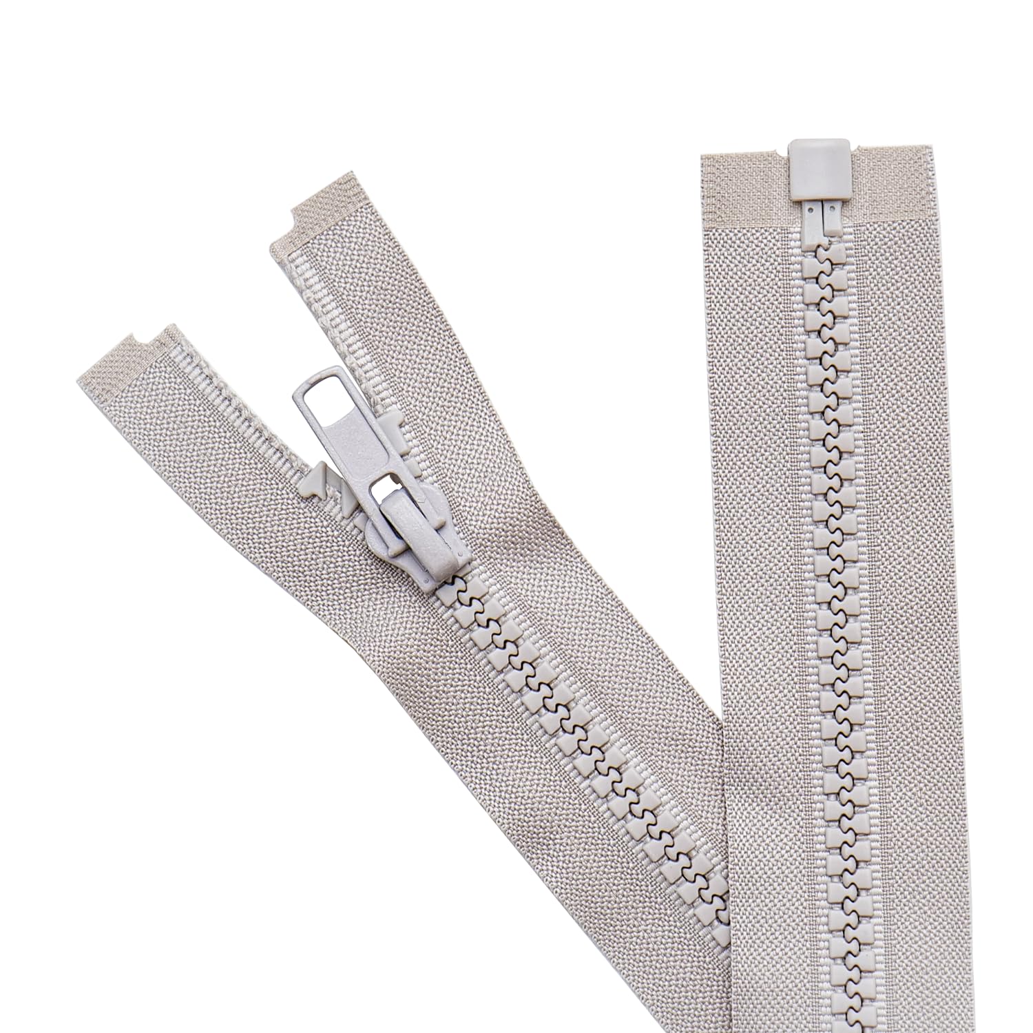 Amazon.com: Sawoake 2PCS #5 23 Inch Separating Jacket Zippers for ...