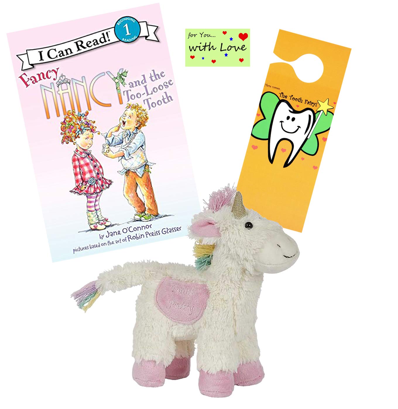 Tooth Fairy Kit Plush Unicorn Tooth Fairy Figure With Pocket ...