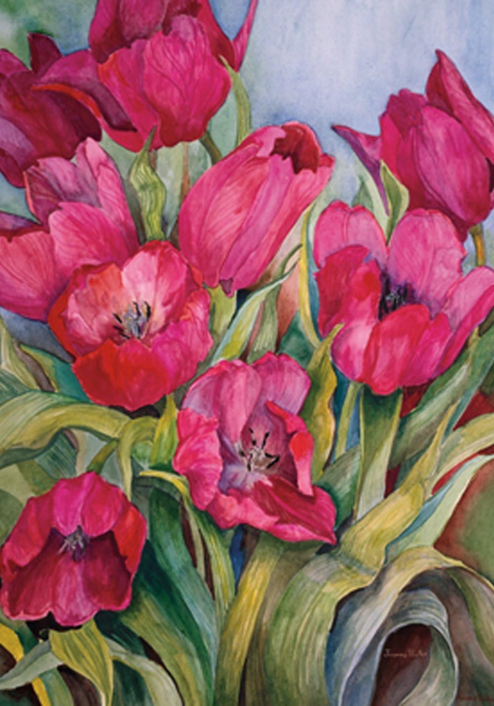 Amazon.com : Toland Home Garden 108009 Red Tulips Spring Flag 28x40 ...