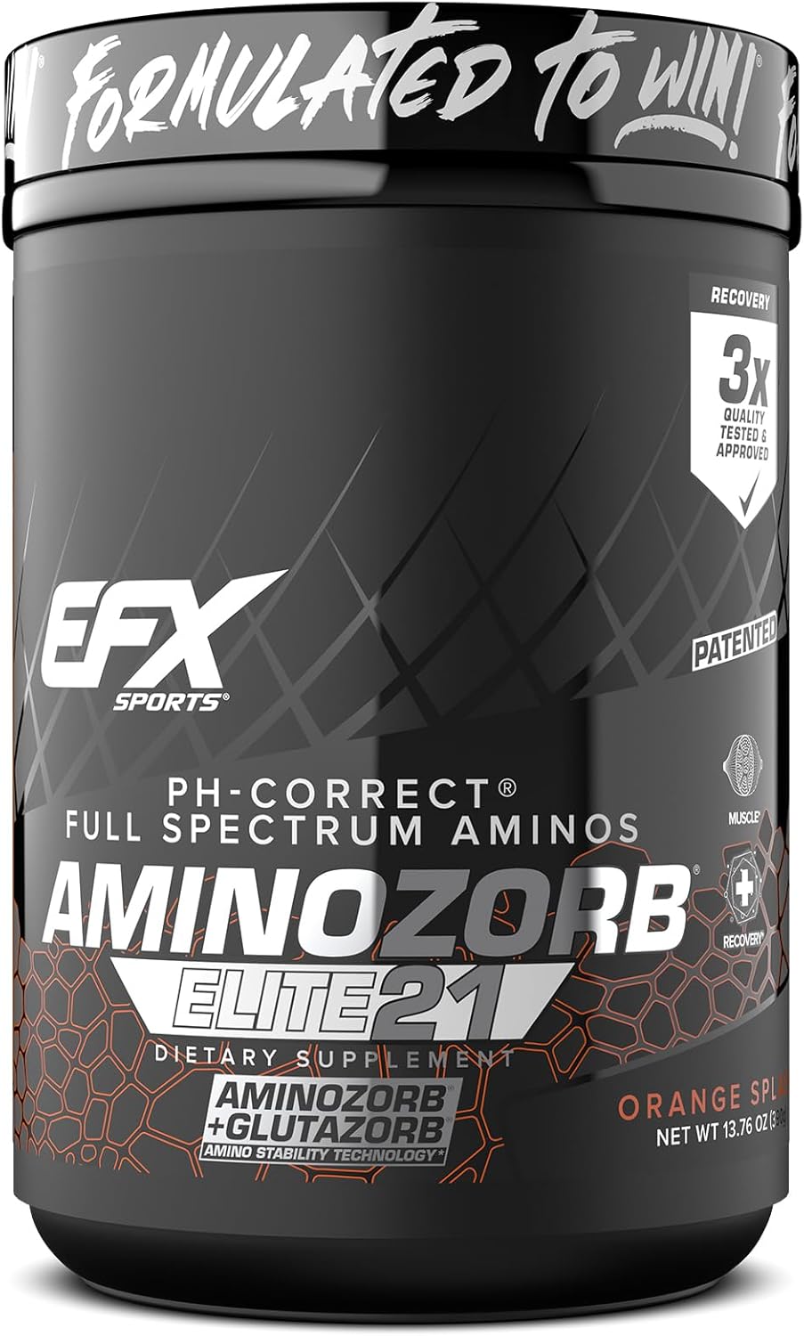 Amazon.com: EFX Sports Aminozorb Elite 21 | PH-Correct, Full Spectrum Aminos + Glutamine ...