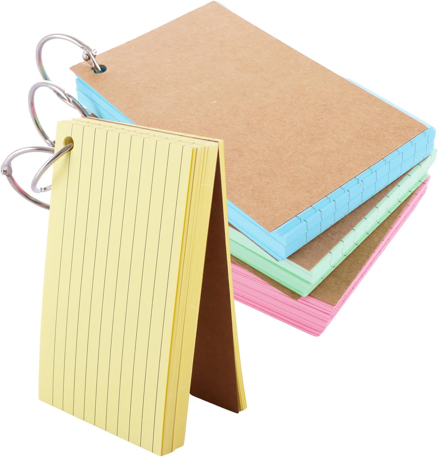 Aselected Flash Card 4Pack 400Pca Revision Cards 4 Colour Index Cards ...