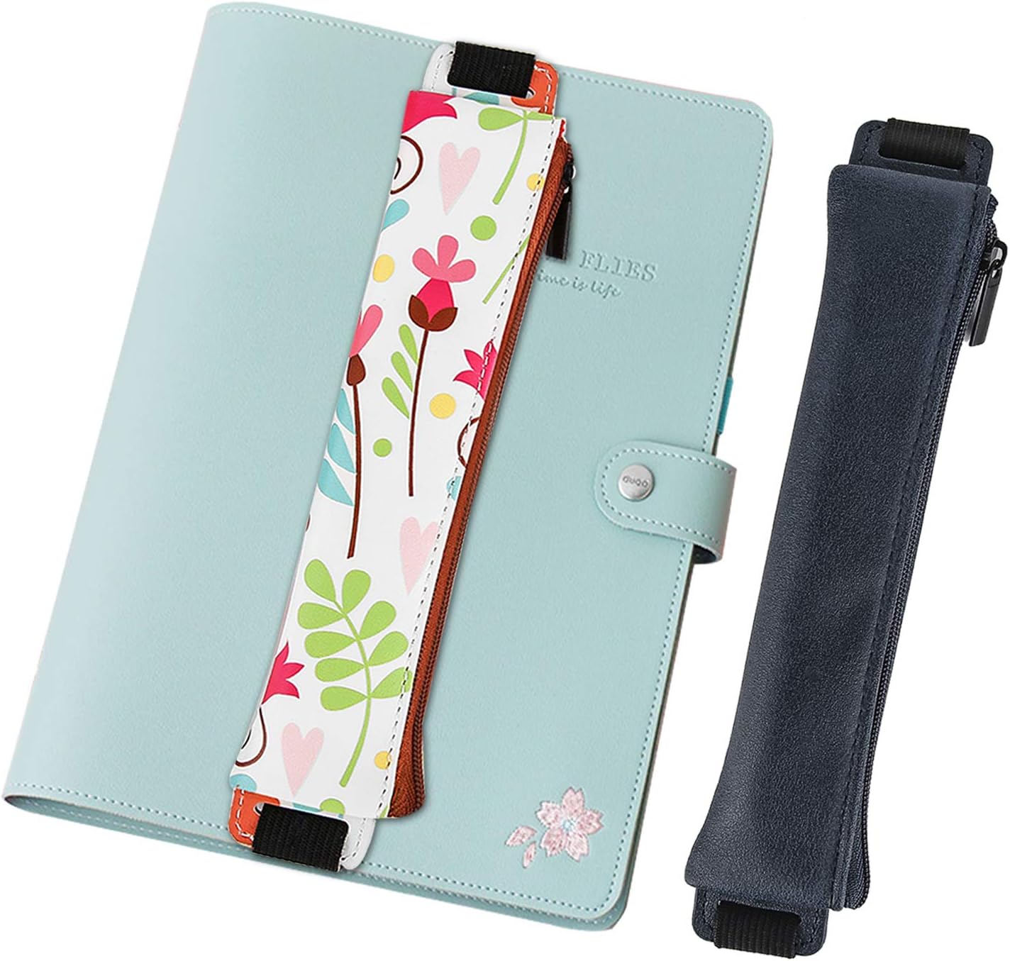 IF Bookaroo Pen Pouch Notebook/Pen Organiser Elasticated A5 Notebook ...