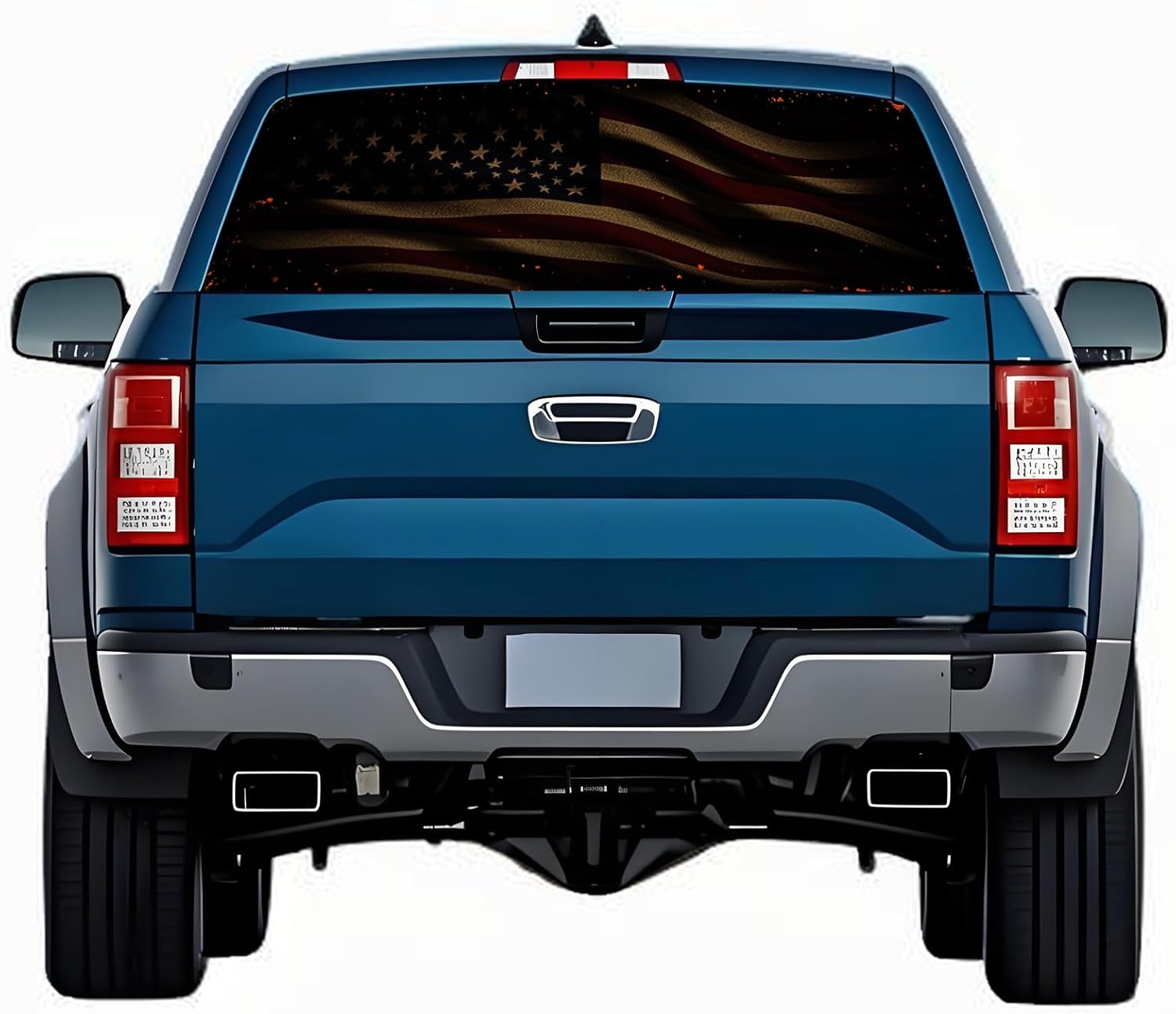 Amazon.com: Tobethay Rear Window Decals for Trucks - 65x17.3 in Back ...