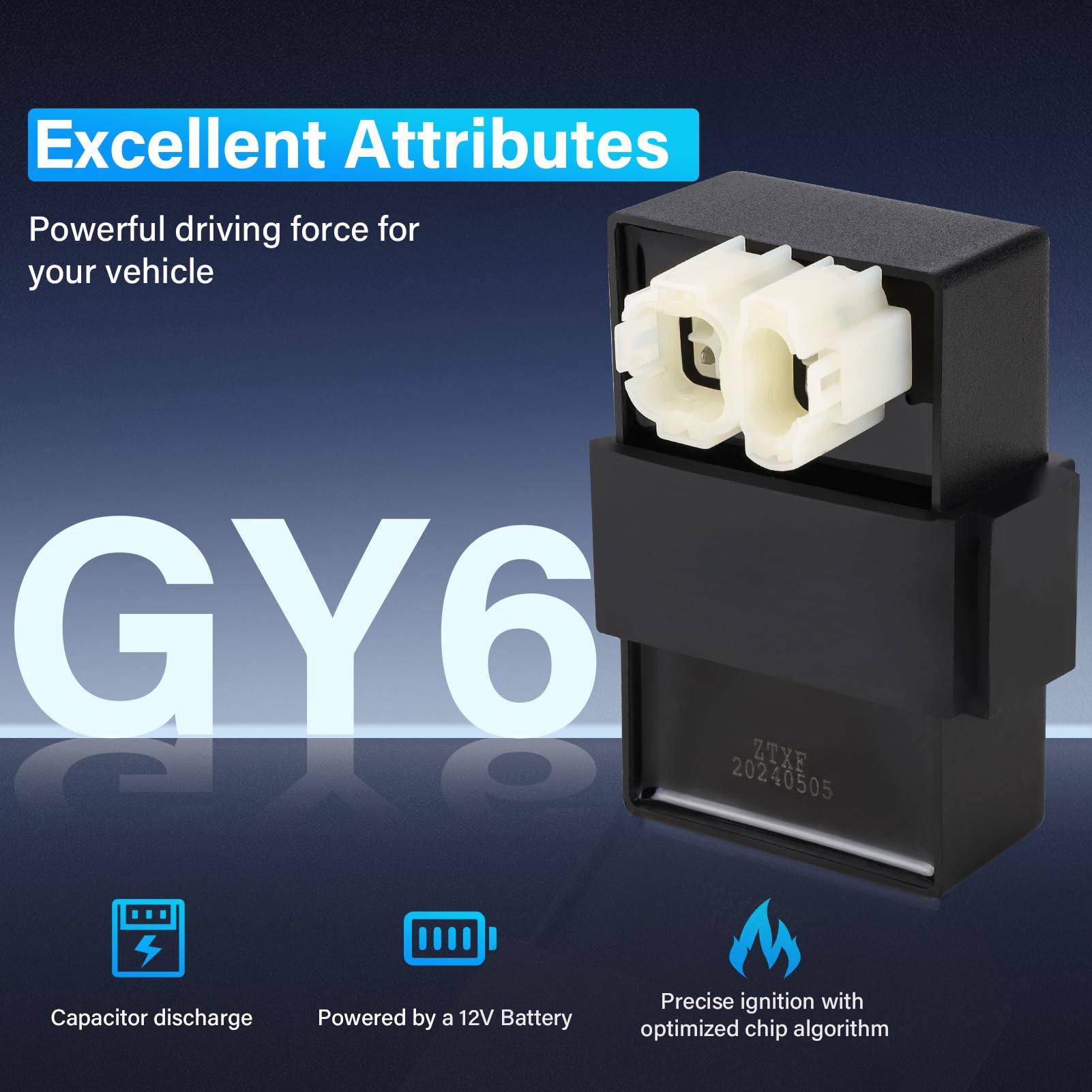 Snapklik.com : GY6 DC CDI BOX 6 PIN 150cc 250cc 50-125cc Fits Chinese ...