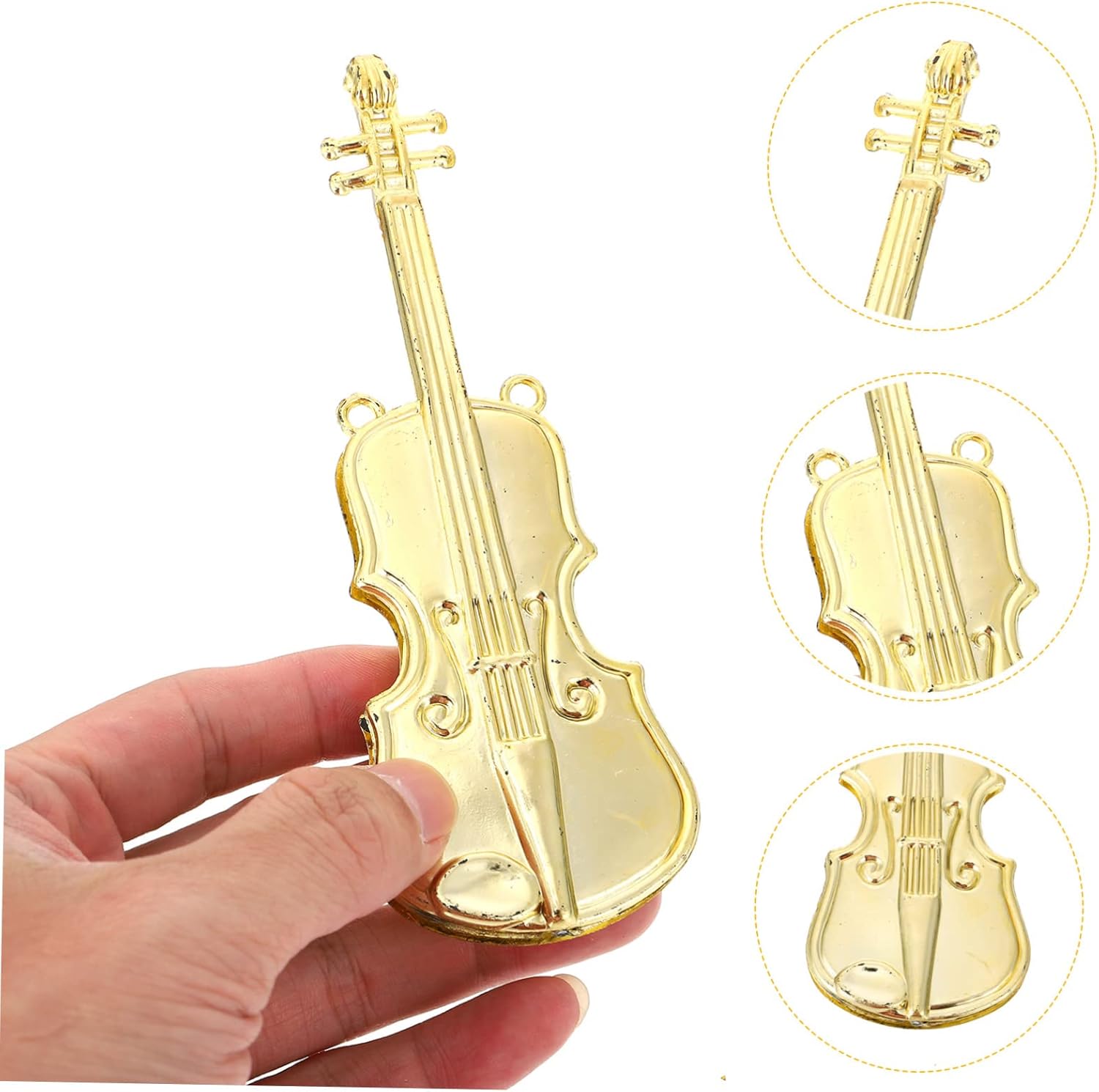 12pcs Instrumento Musical Modelo Lindo Violín Ornamento 1 12 Decoración ...