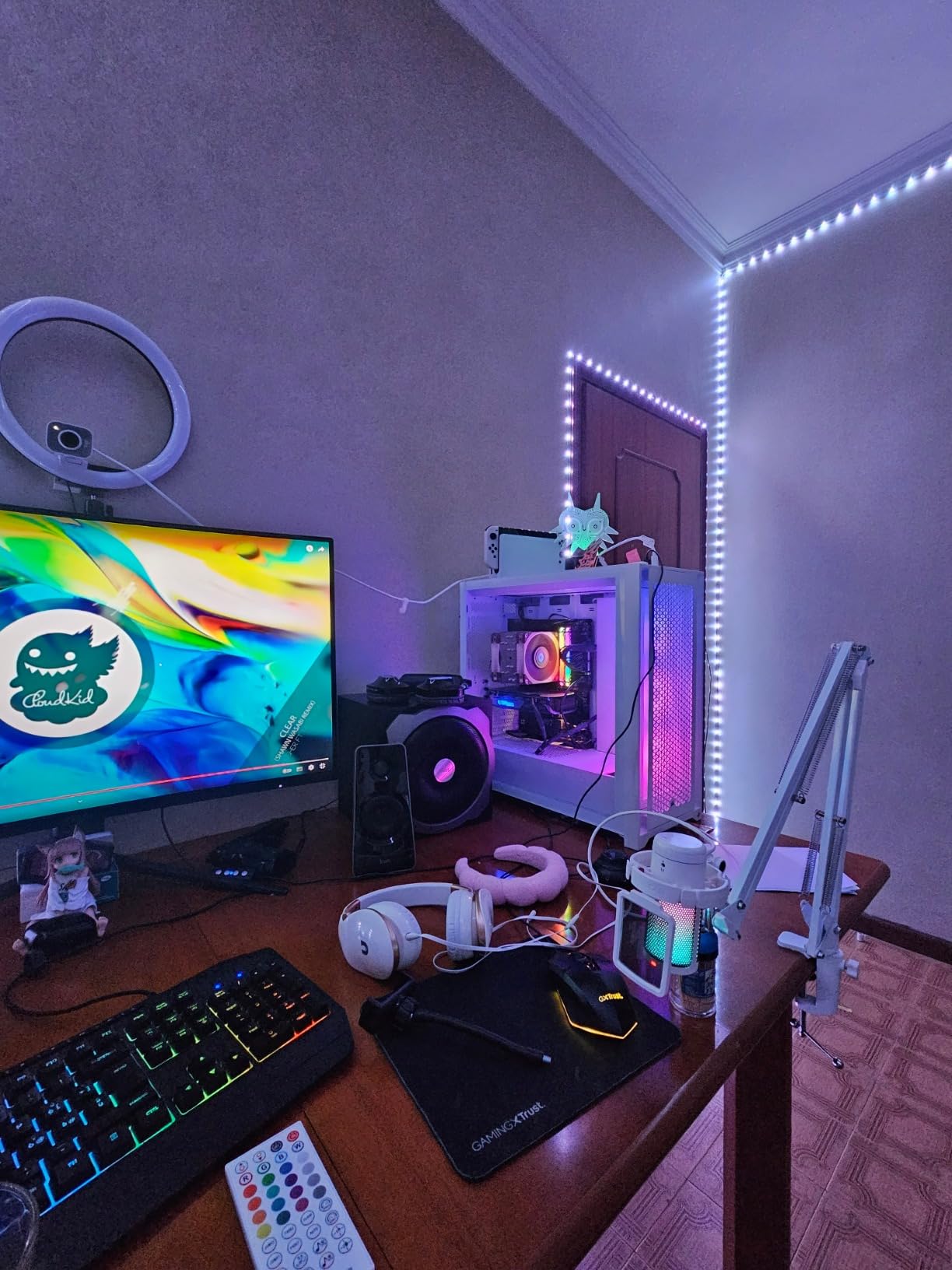 Beaeet Striscia LED 10 Metri, Strisce LED Colorate Dimmerabili con ...