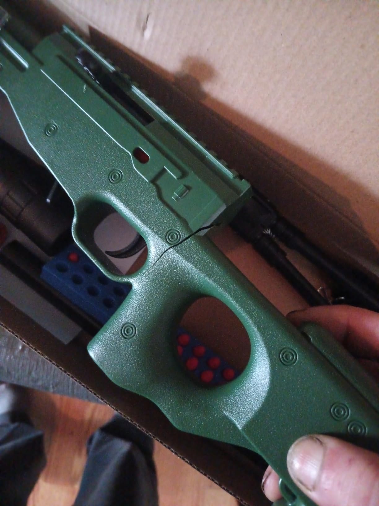 Amazon.com: Kyliandi Soft Bullet Toy Gun Sniper Rifle with Scope ...