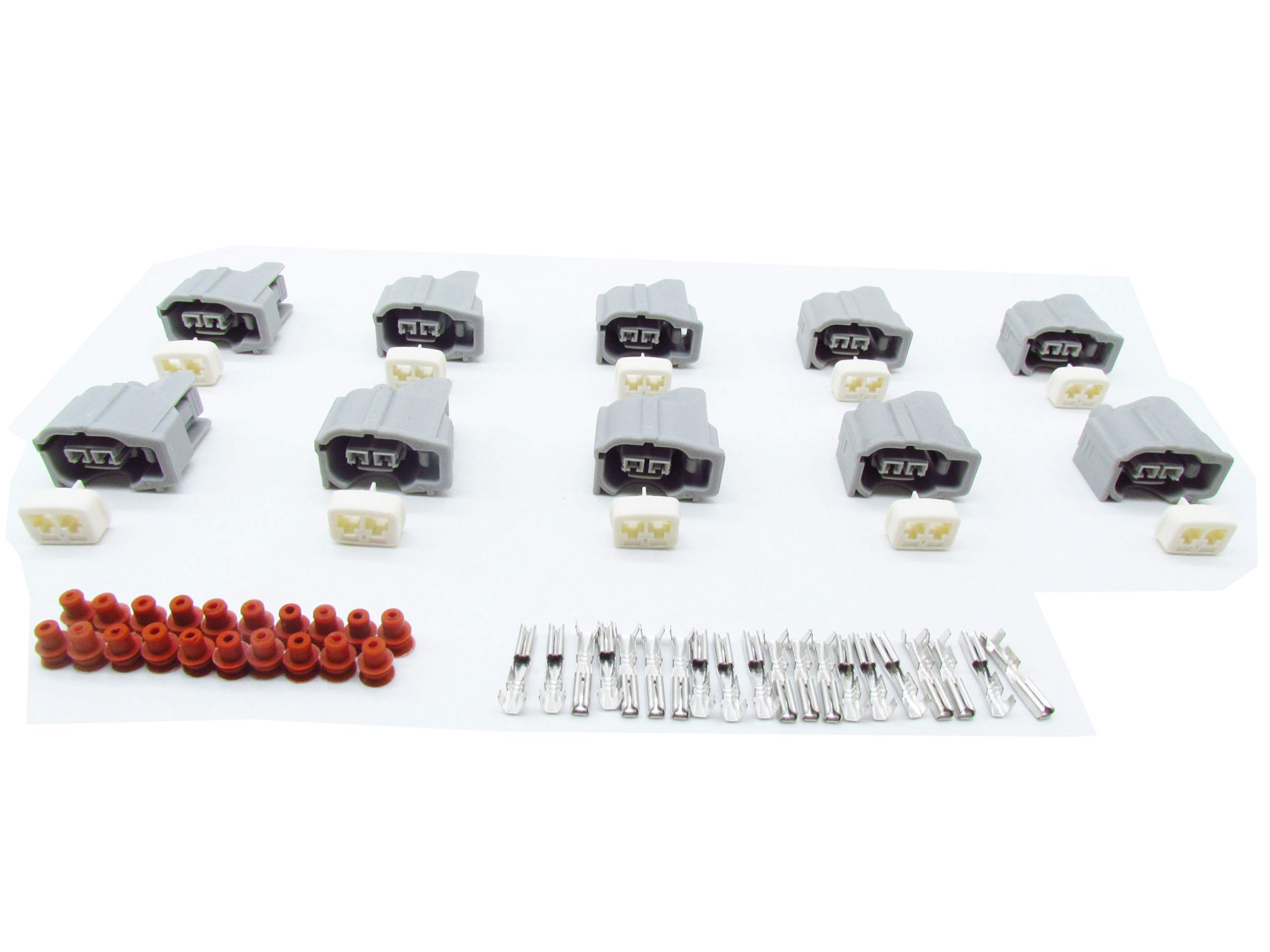 Amazon.com: CNKF 10 Sets Sumitomo TS 2 pin way female auto connector ...