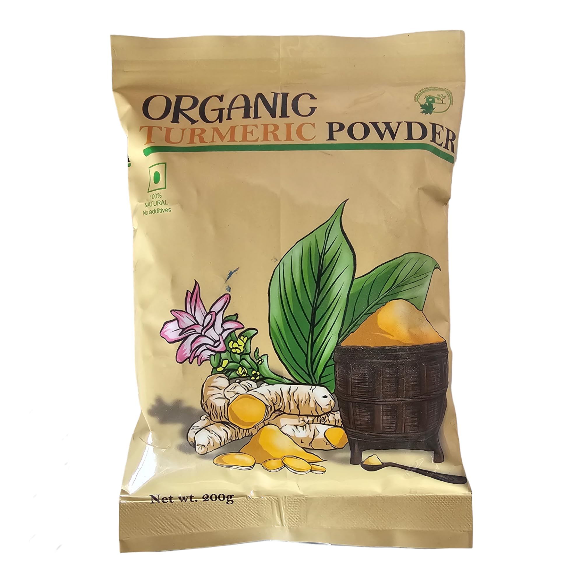Organic Turmeric Powder, 200g (200GM) : Amazon.in: Grocery & Gourmet Foods