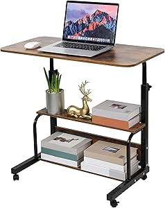 Amazon.com: Raathionty Adjustable Home Office Desk Portable Study ...