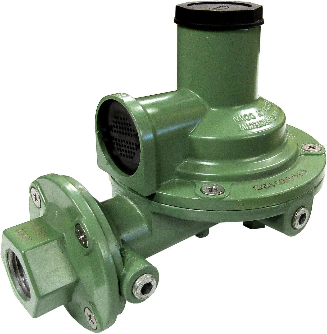 Fairview GR-92812C Compact Second Stage Low Pressure Propane Regulator ...