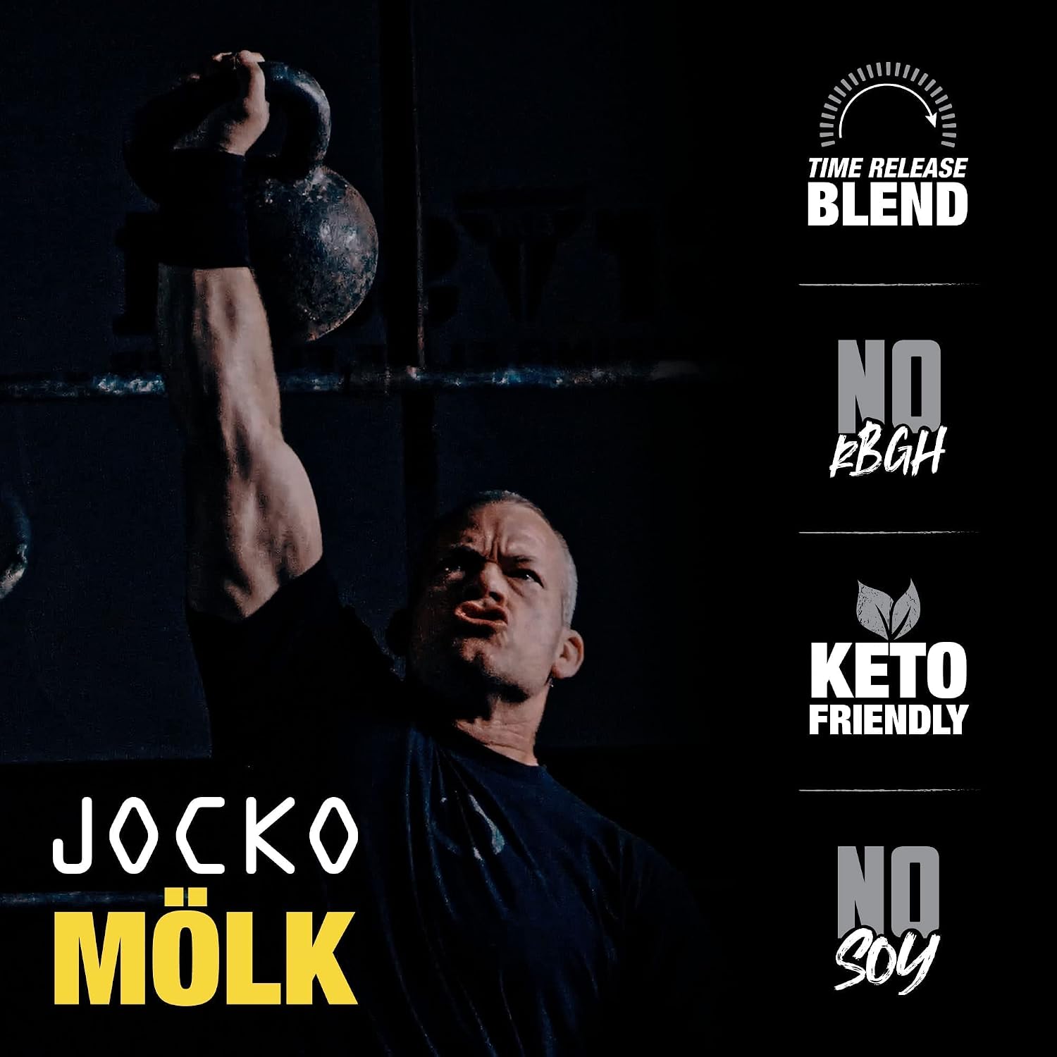 Buy Jocko Mölk Whey Protein Powder (Banana Cream) - Keto, Probiotics ...