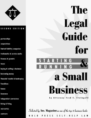 『Legal Guide for Starting & Running a Small Business』｜感想・レビュー - 読書メーター