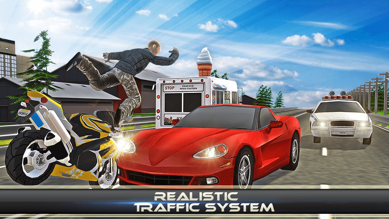 Extreme Bike Rider Racing & Drifting In Heavy Traffic 3D Game 2023 ...