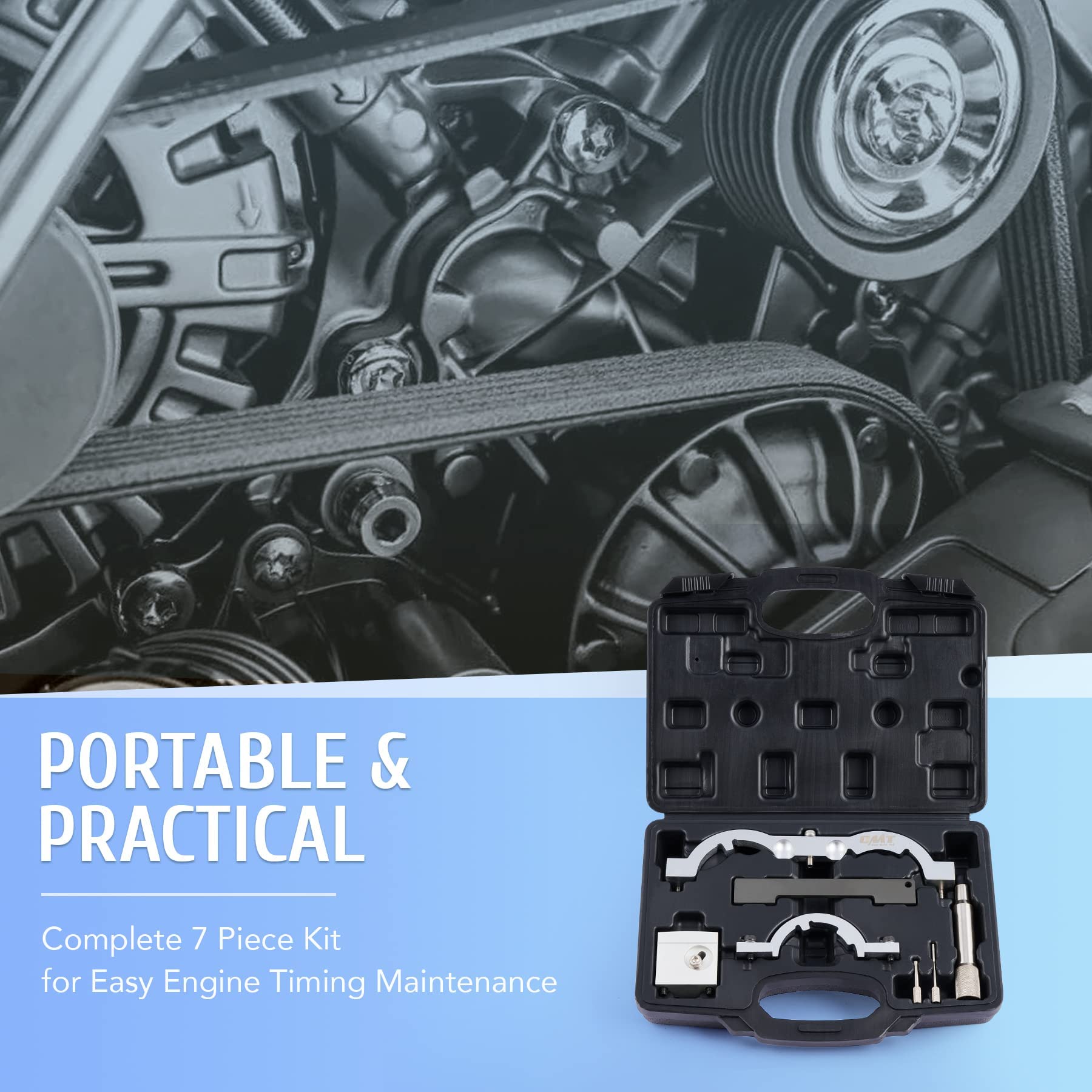 Snapklik.com : OMT Turbo Engine Timing Tool Kit, Camshaft Alignment And ...