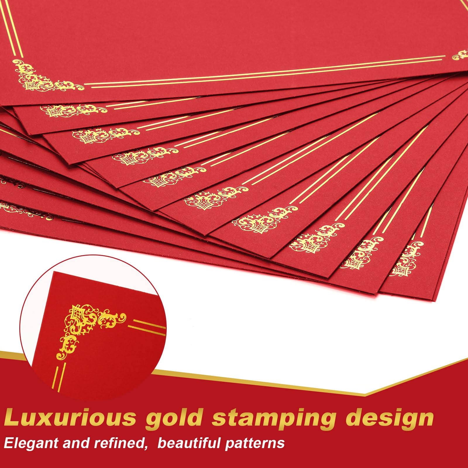 Snapklik.com : Fainne 120 Packs Certificate Holders Bulk, Diploma ...